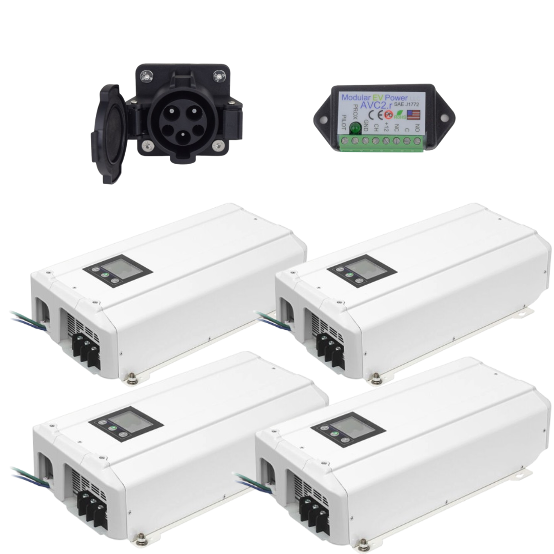 Upfitters 12V 400A EV Charge Kit for Deep Cycle Batteries