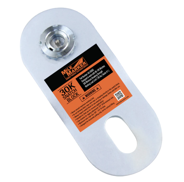 MILE MARKER 20K LB. INDUSTRIAL SNATCH BLOCK — Upfitters