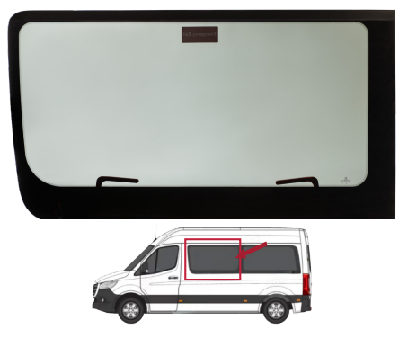 Mercedes Sprinter - 1st Position Egress Driver Window — Upfitters