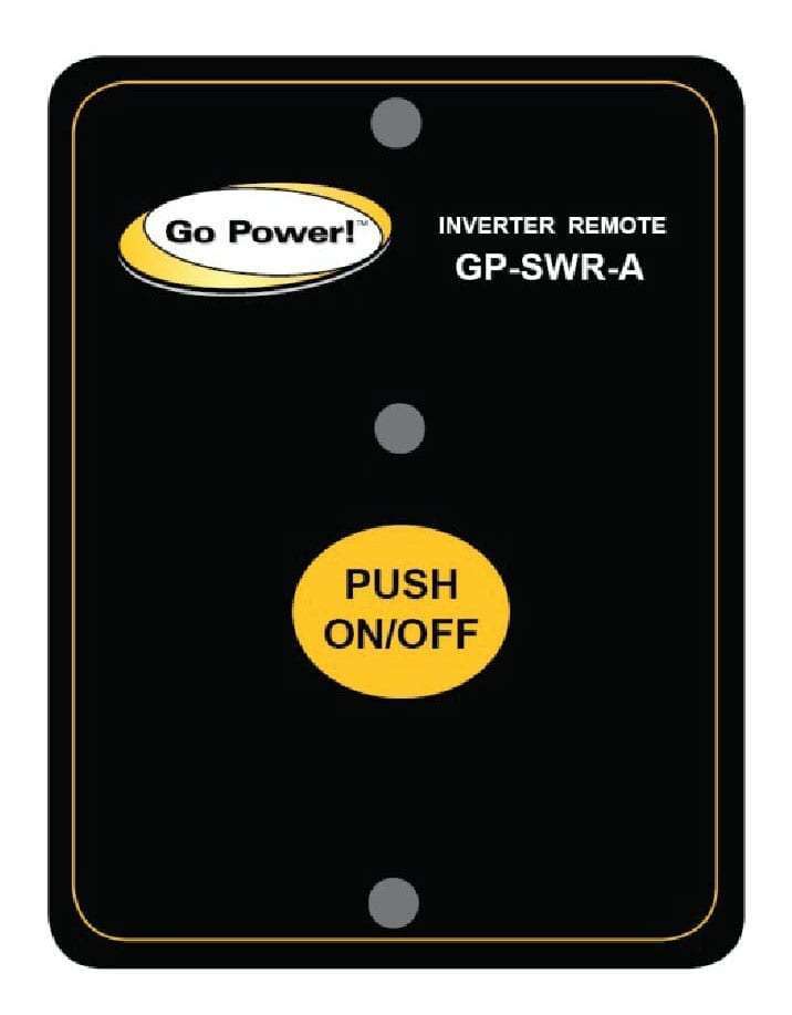 Go Power GP-SWR-A Pure Sine Wave Inverter Remote — Upfitters